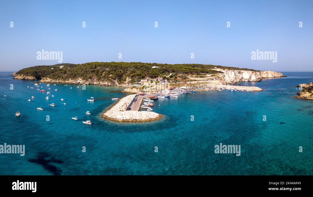 An aerial view of the Tremiti islands in Puglia Stock Photo - Alamy