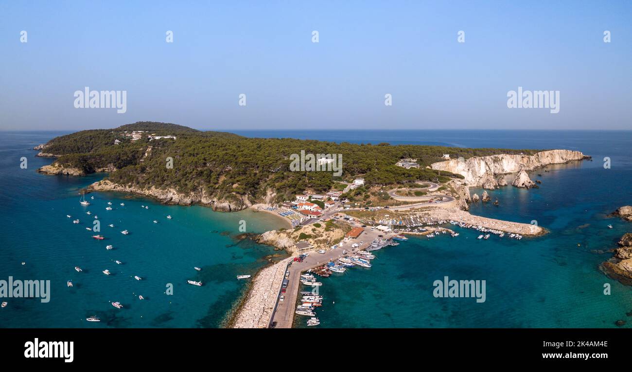 An aerial view of the Tremiti islands in Puglia Stock Photo - Alamy