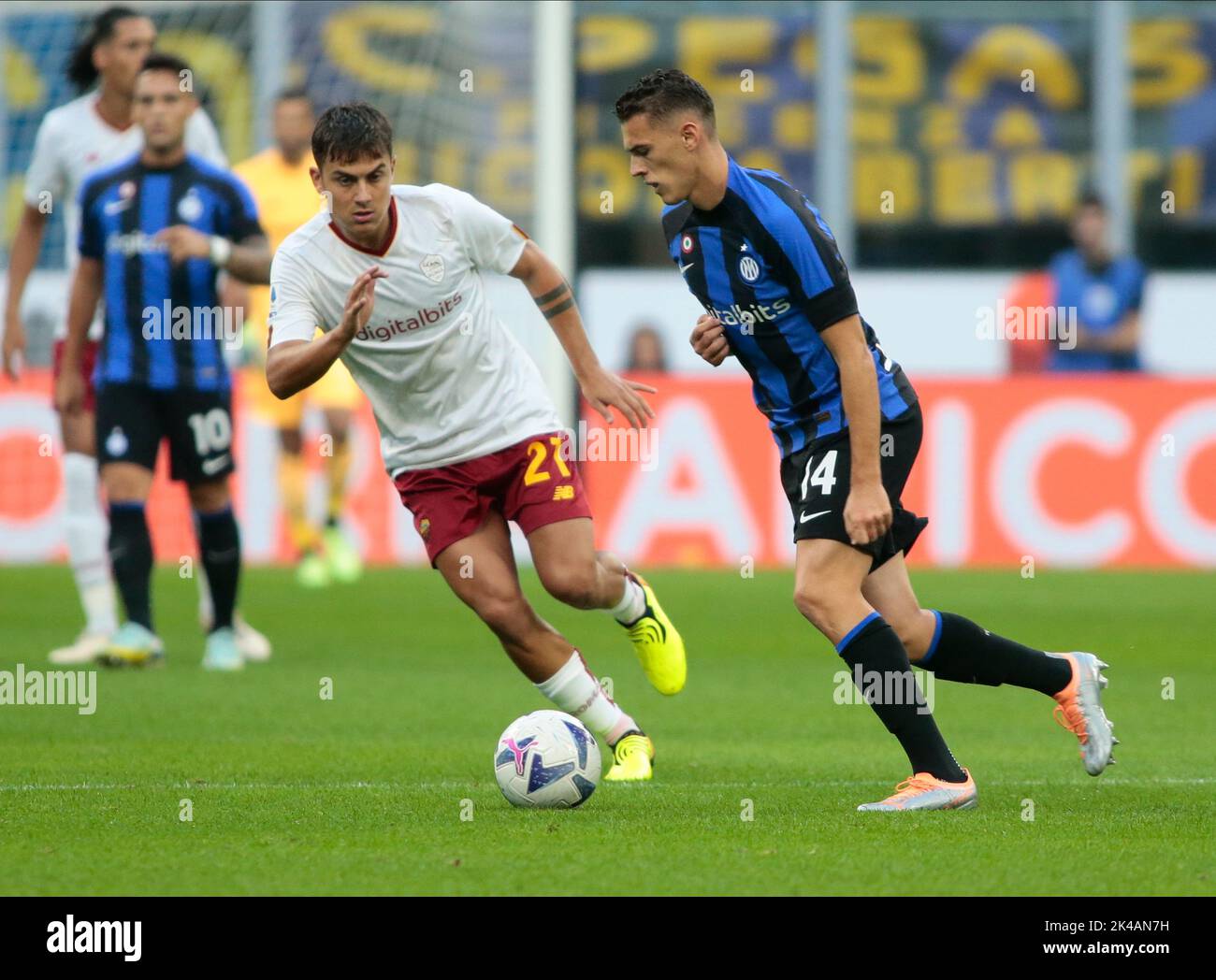October 1, 2022, Milan, Italy: Kristian Asllani of Fc Inter during the ...