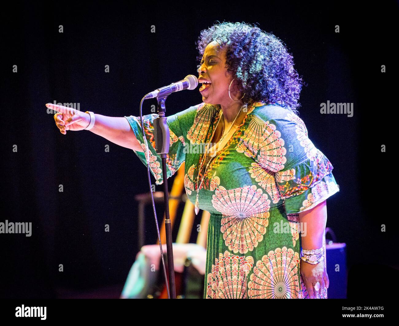 Ruby Turner on vocals Stock Photo - Alamy