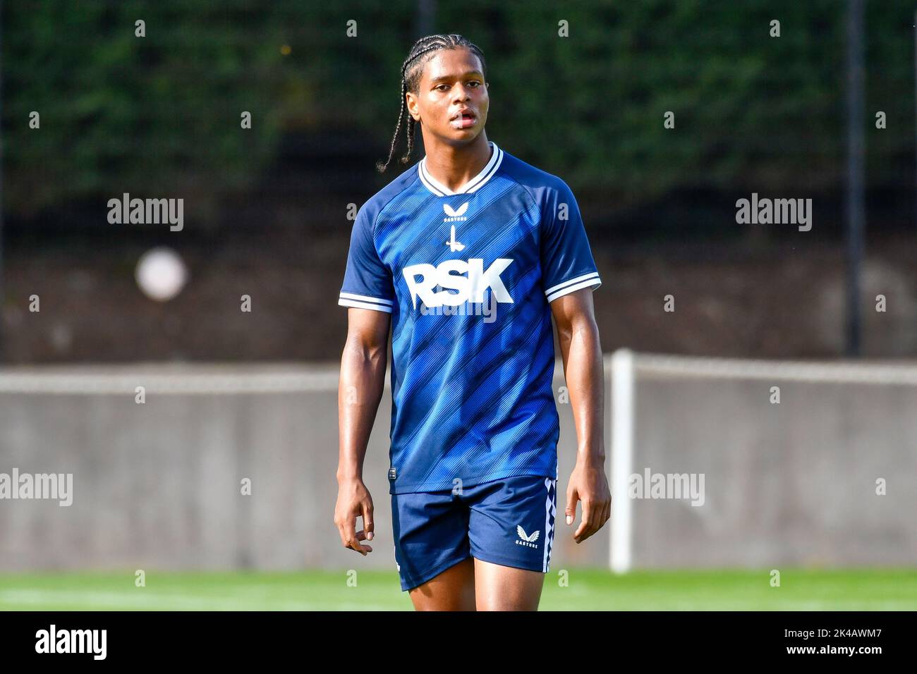 Swansea, Wales. 1 October 2022. Henry Rylah of Charlton Athletic during ...