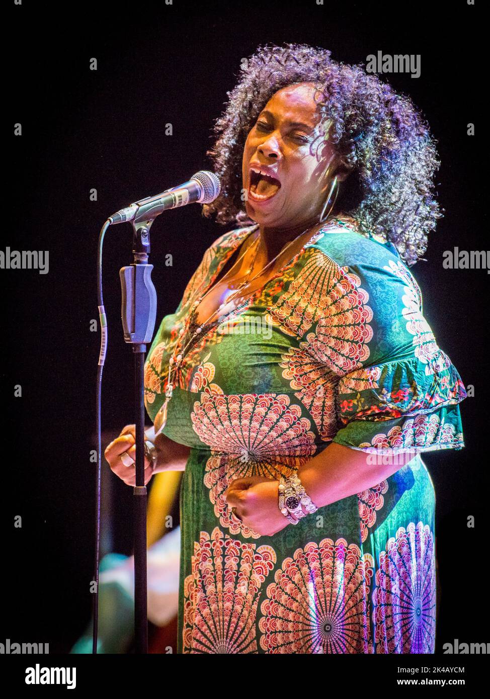 Ruby Turner on vocals Stock Photo - Alamy
