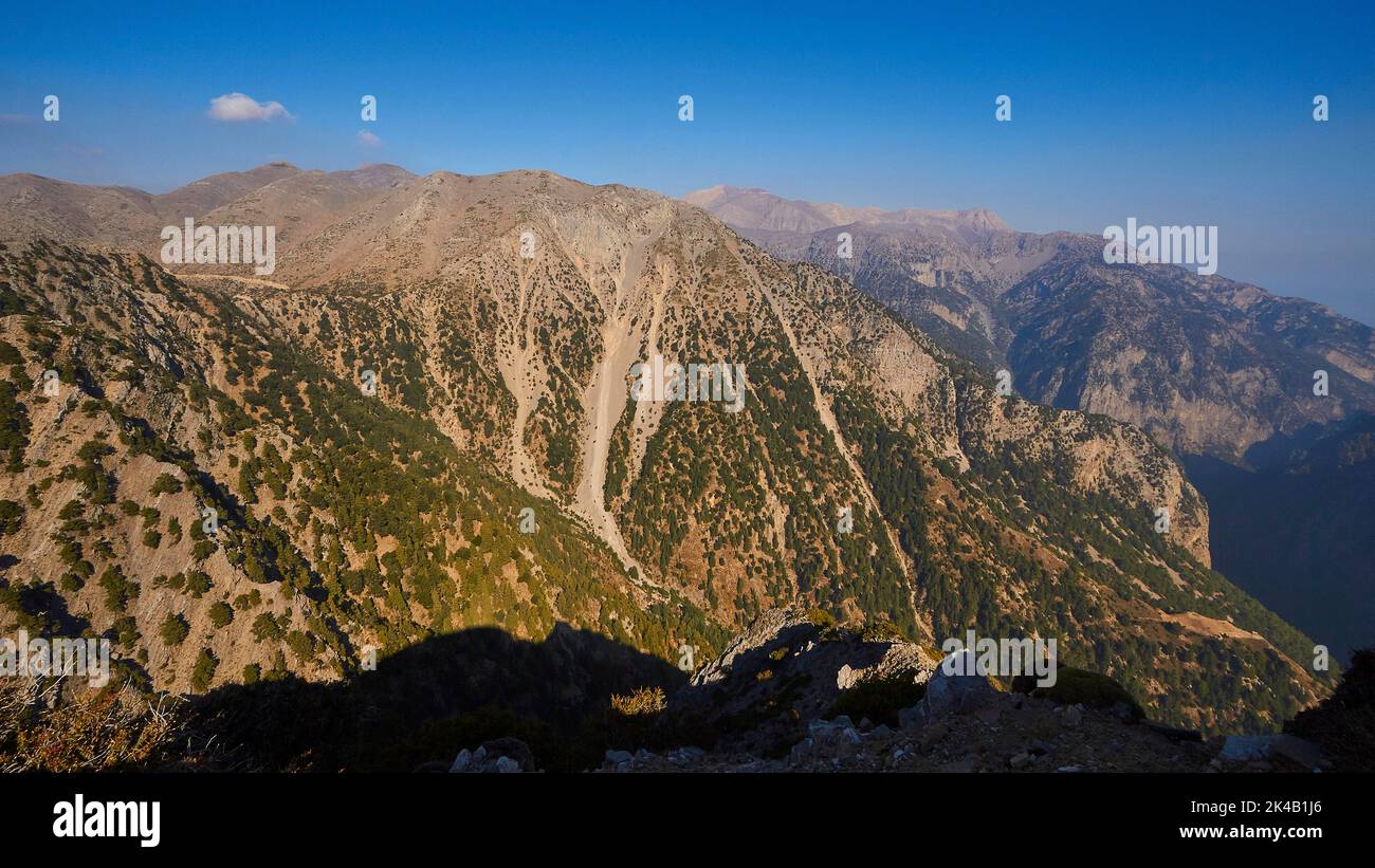 Kallergi Hut, Samaria Gorge, Omalos, Lefka Ori, White Mountains, Blue ...