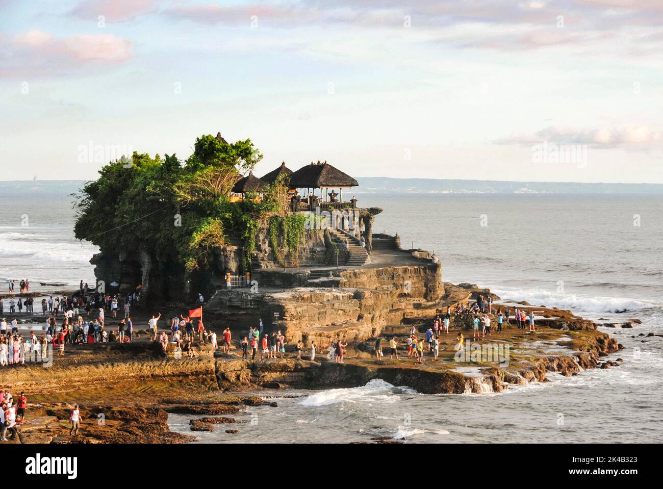 Tanah Lot temple was built to worship Bhatara Segara, or the sea God ...