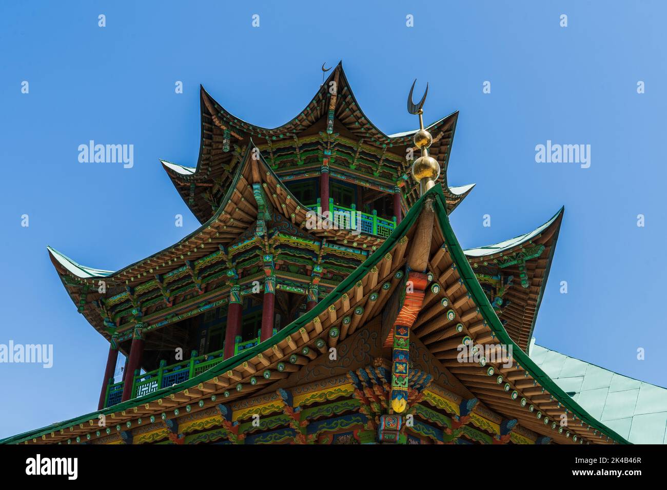 Timber pagoda hi-res stock photography and images - Alamy
