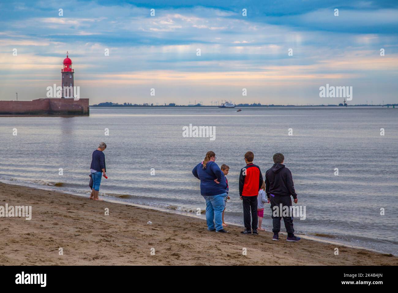 Am Weserstrandbad, Bremerhaven, Germany Stock Photo - Alamy