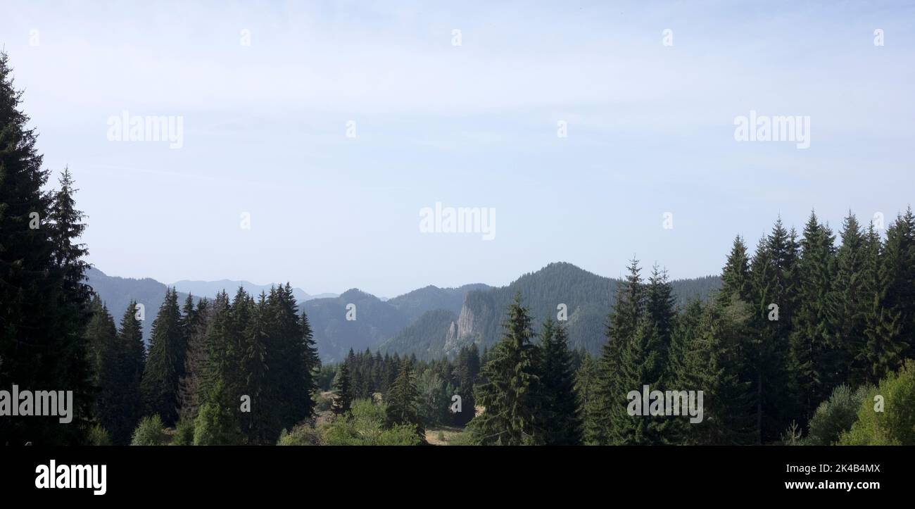 Smolyan Lakes lie on the left slope of the valley of Cherna River and ...
