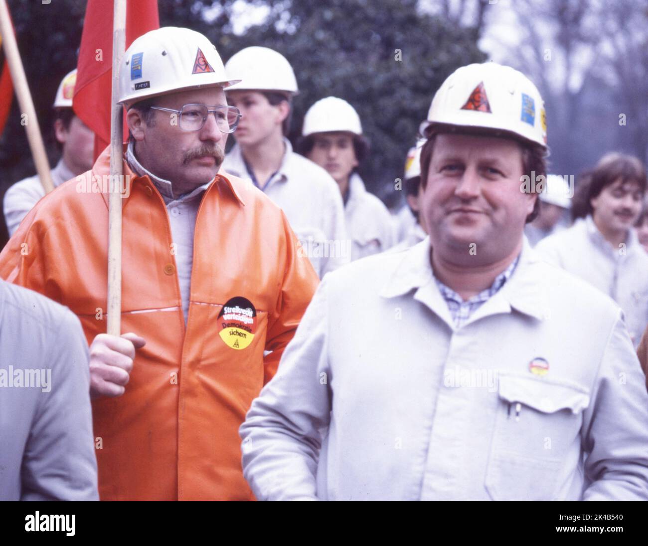 German protest 1985 hi-res stock photography and images - Alamy