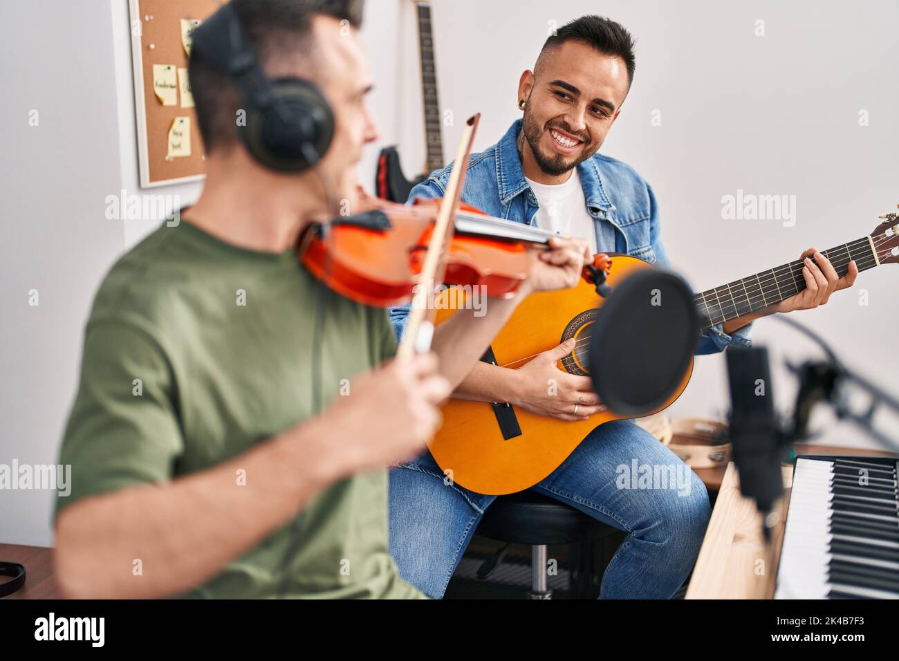 Person listening at classical symphony hi-res stock photography and ...