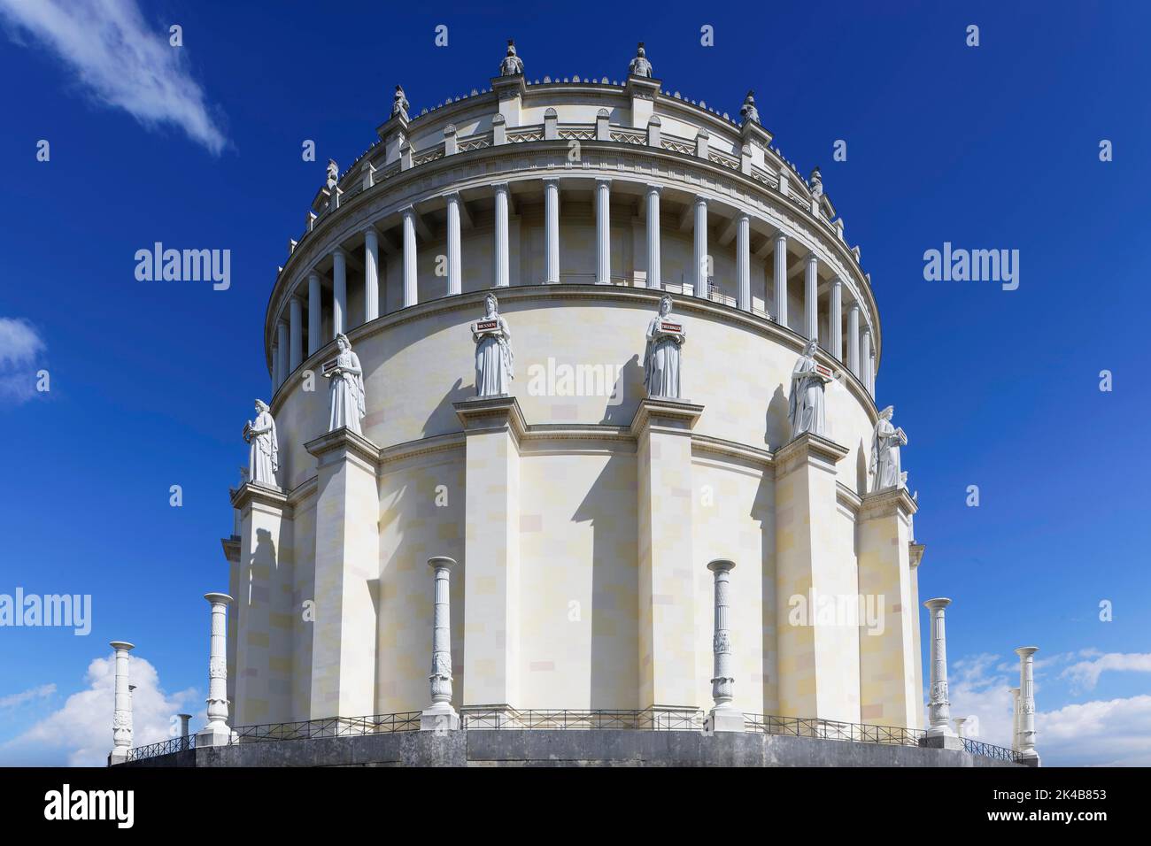 Monument Liberation Hall Kehlheim, round hall with dome, 45 m high, 29 ...