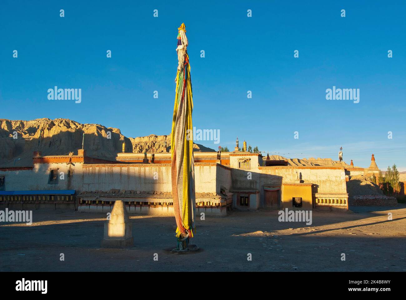 Tholing Monastery with White Temple, Ancient Kingdom of Guge, Western ...