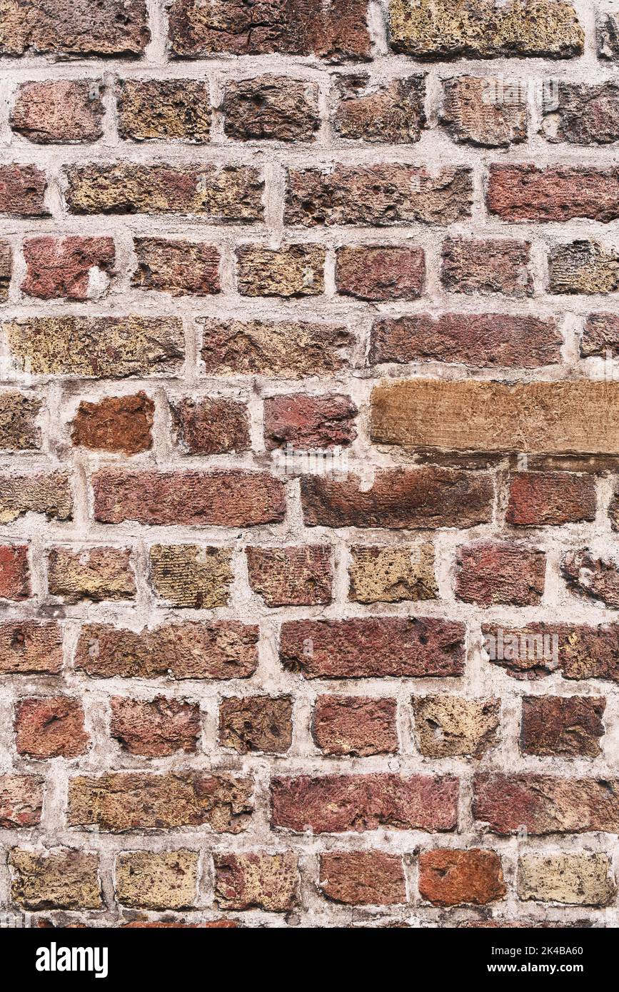 Decay brick wall surface background Stock Photo - Alamy