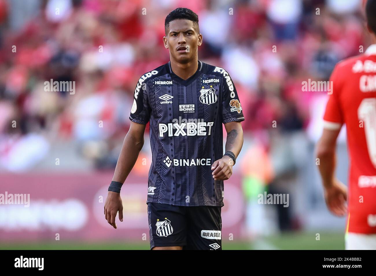 RS - Porto Alegre - 10/01/2022 - BRAZILIAN A 2022, INTERNATIONAL X SANTOS - Angelo Santos player ...