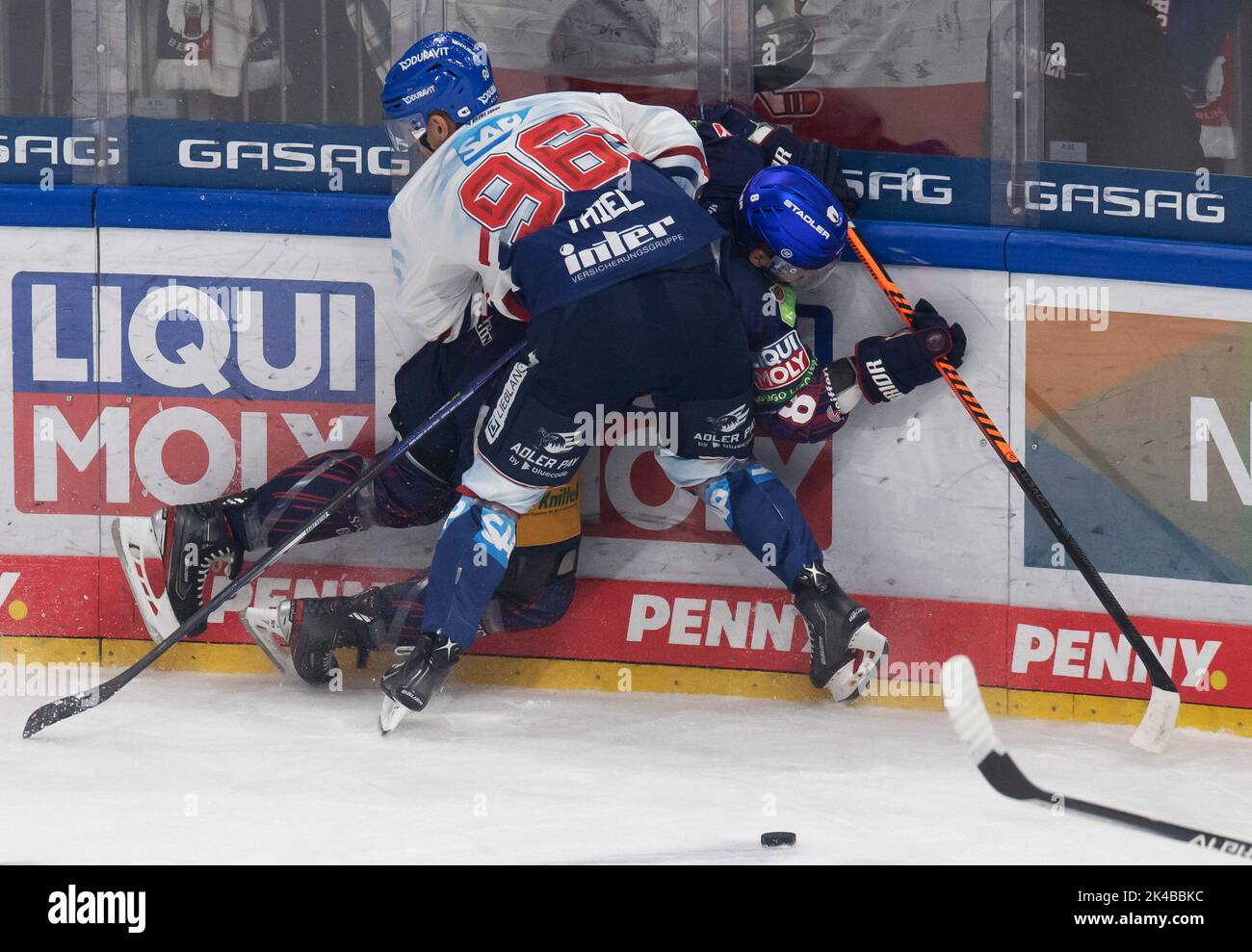 Berlin, Germany. 30th Sep, 2022. Ice hockey: DEL, Eisbären Berlin ...