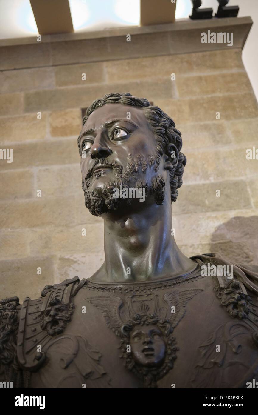 Cosimi I by Cellini Bargello Museum Florence Italy Stock Photo - Alamy