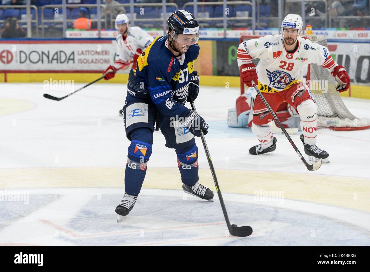 01.10.2022, Ambri, Gottardo Arena, NL: HC Ambri-Piotta - SC Rapperswil ...
