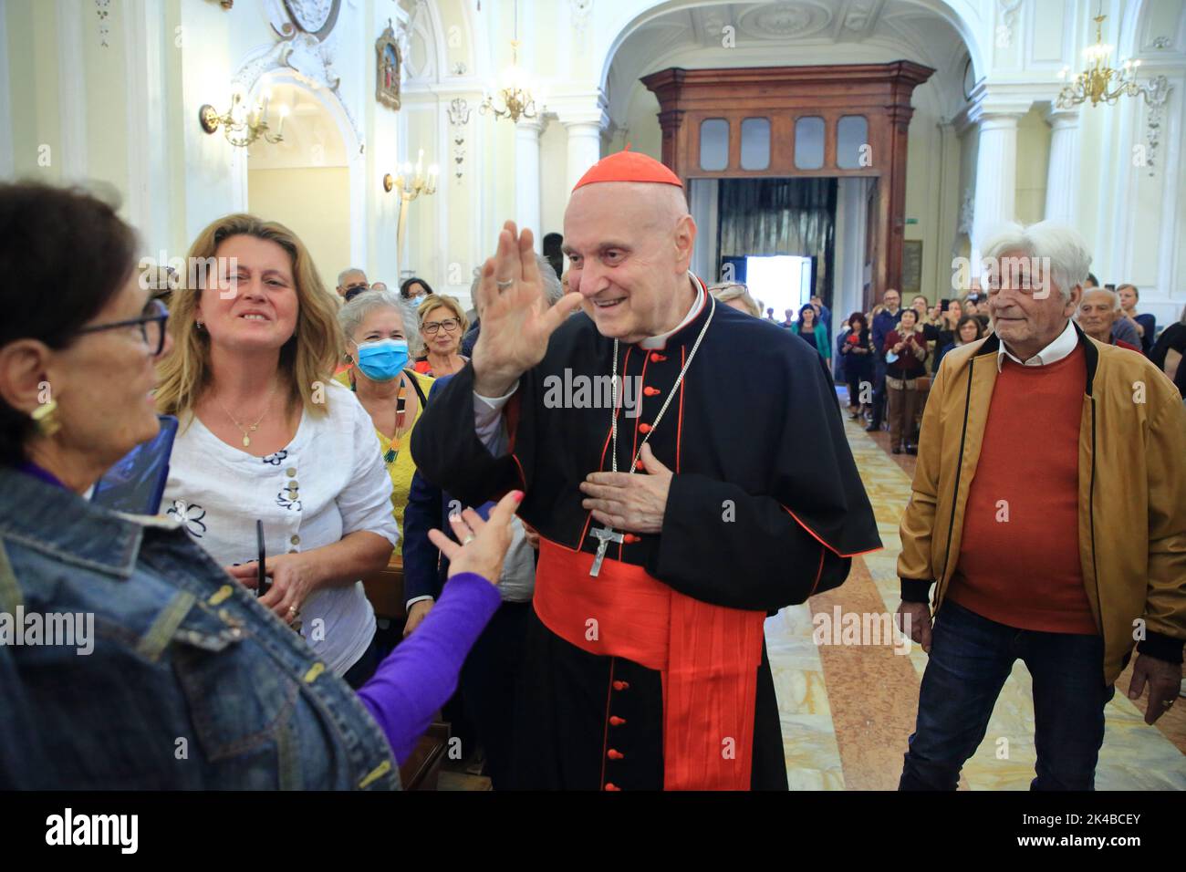 Italian Cardinal Angelo Comastri, vicar general emeritus of His ...
