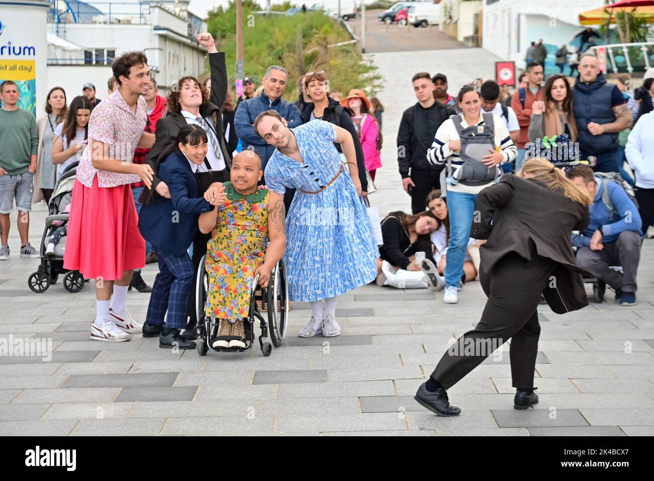 Bournemouth, Dorset, UK, Saturday 1st October 2022. Frock, a ...