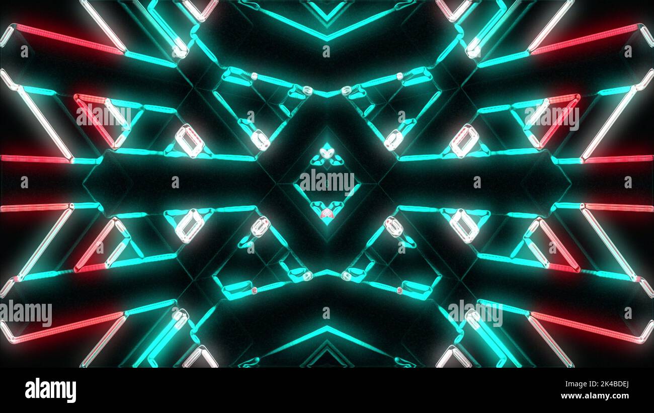 Glowing lines. Computer generated 3d render Stock Photo - Alamy