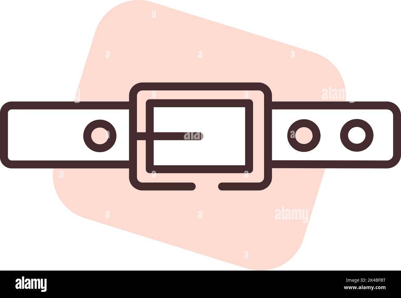 Cartoon leather belt Stock Vector Images - Alamy