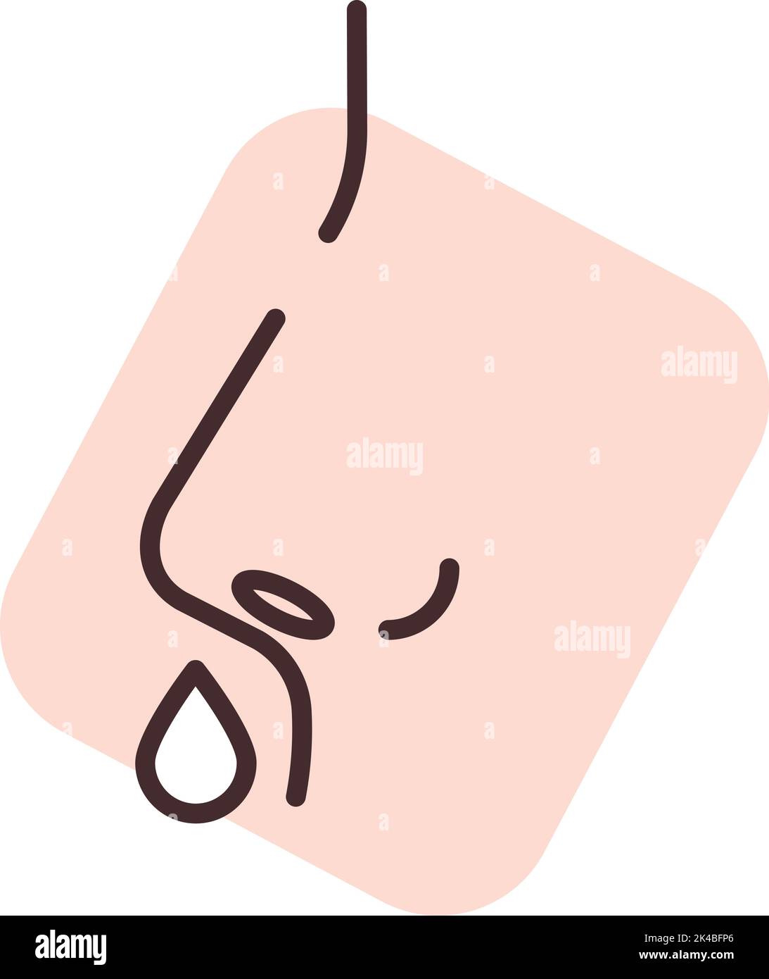 White nose disease Stock Vector Images - Alamy