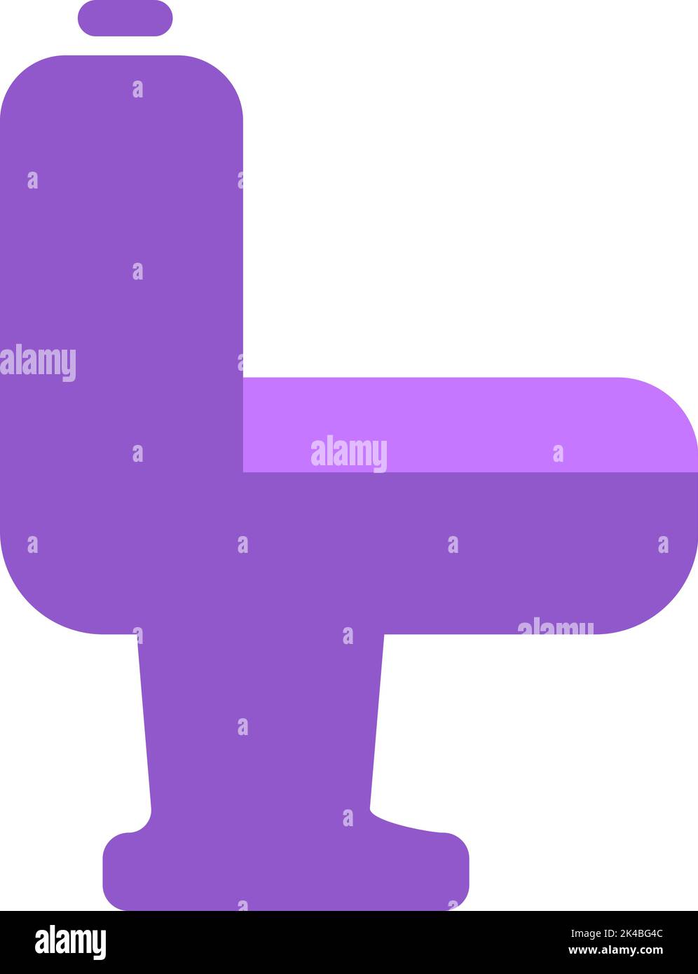 White toilet seat sink Stock Vector Images - Alamy