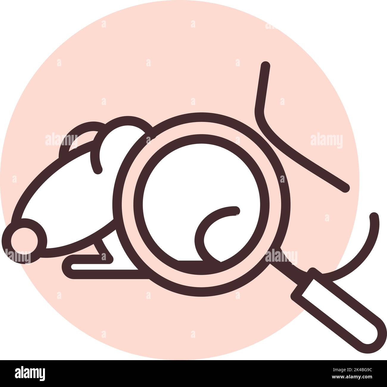 Biochemistry animals, illustration, vector on white background Stock ...