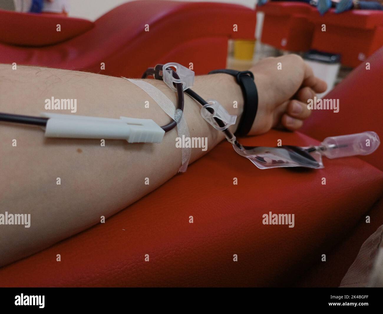 Young plasma transfusion hi-res stock photography and images - Alamy