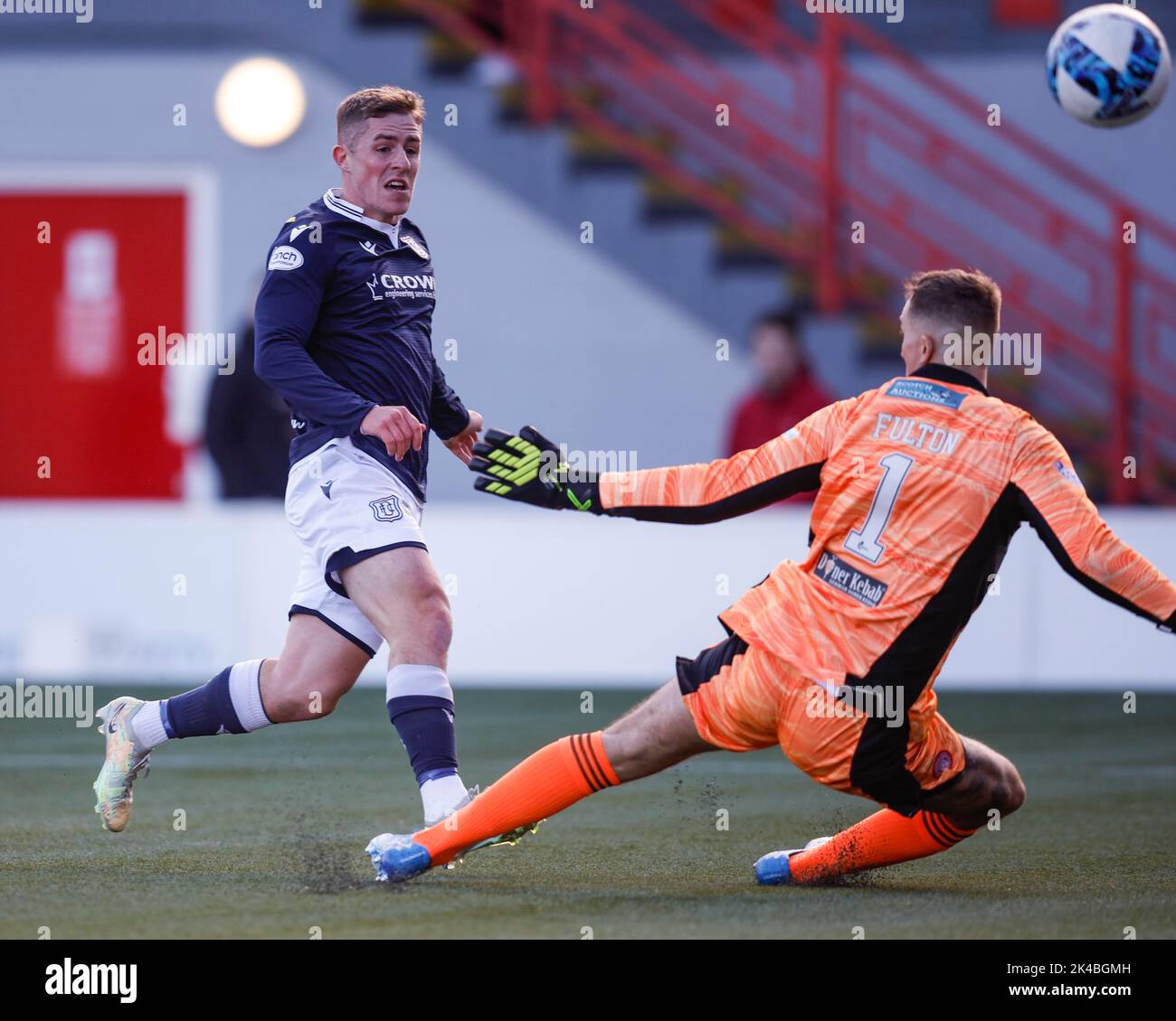 1st October 2022; New Douglas Park, Hamilton, Scotland: Scottish ...