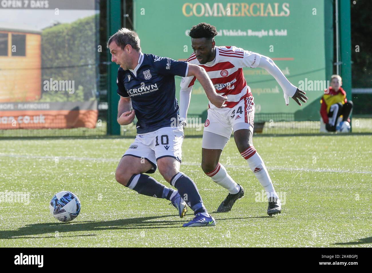 1st October 2022; New Douglas Park, Hamilton, Scotland: Scottish ...