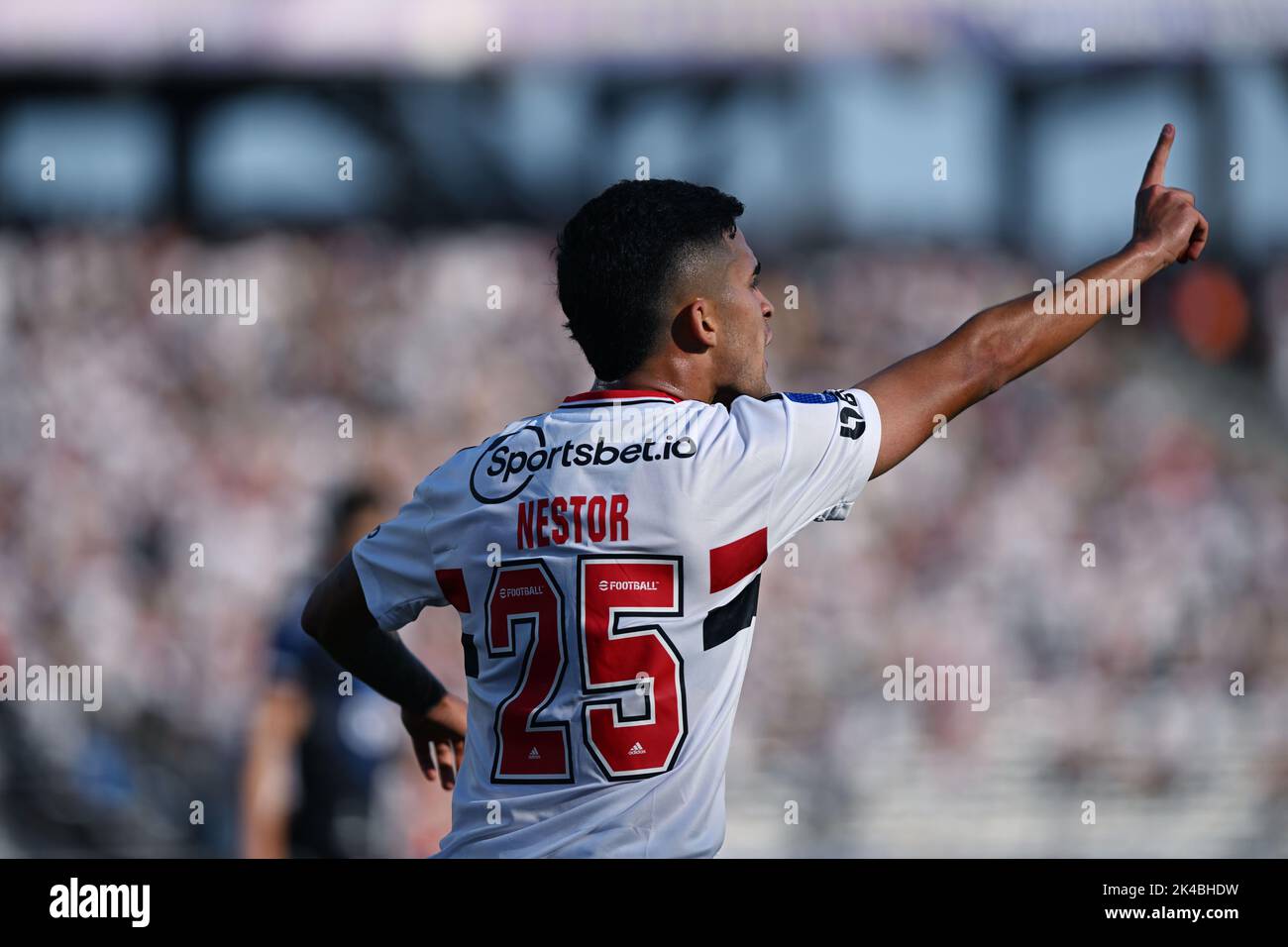 Cordoba, Argentina. 01st Oct, 2022. Rodrigo Nestor of Sao Paulo, during ...