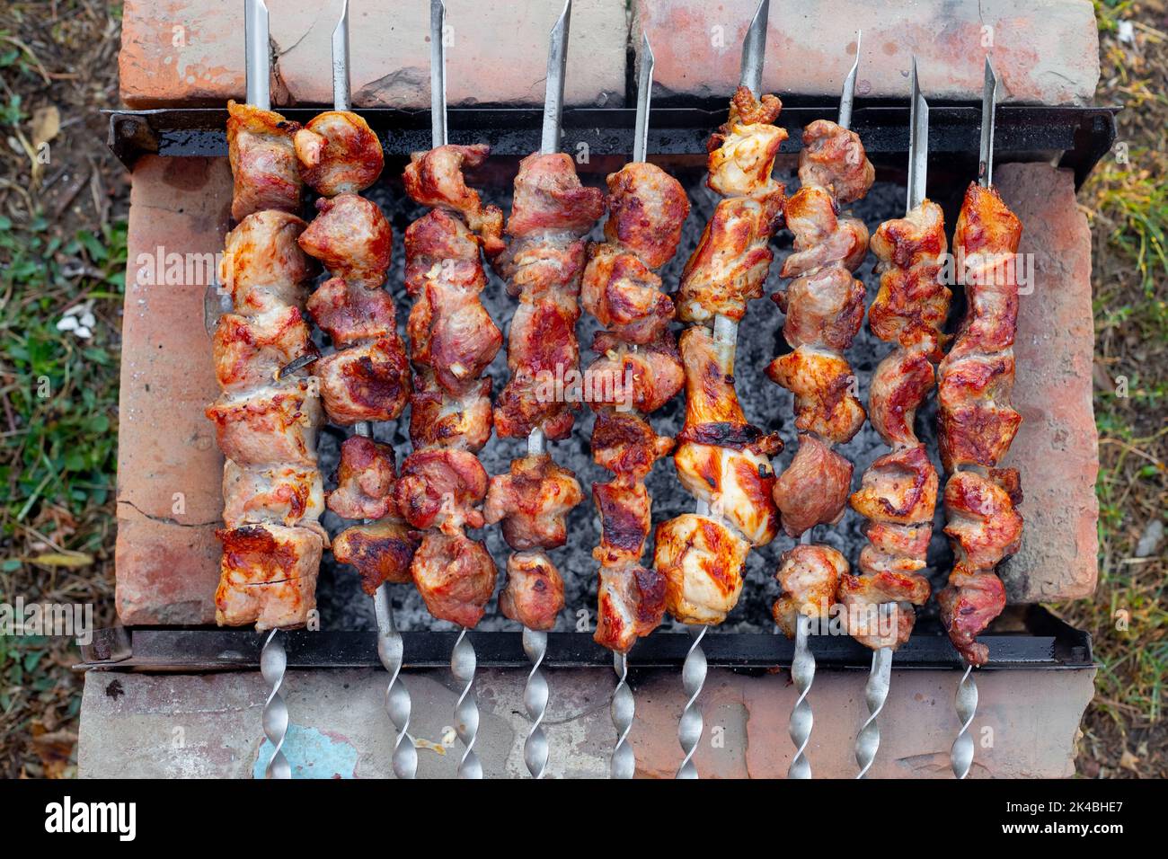 Brick barbecue hi-res stock photography and images - Alamy