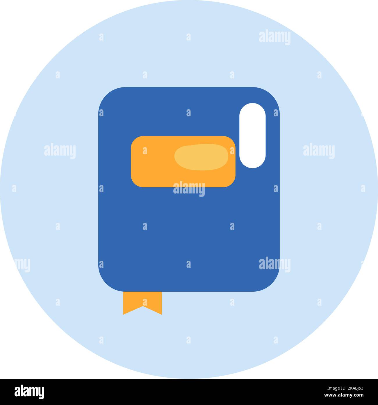 Cozy evening book, illustration, vector on white background Stock ...