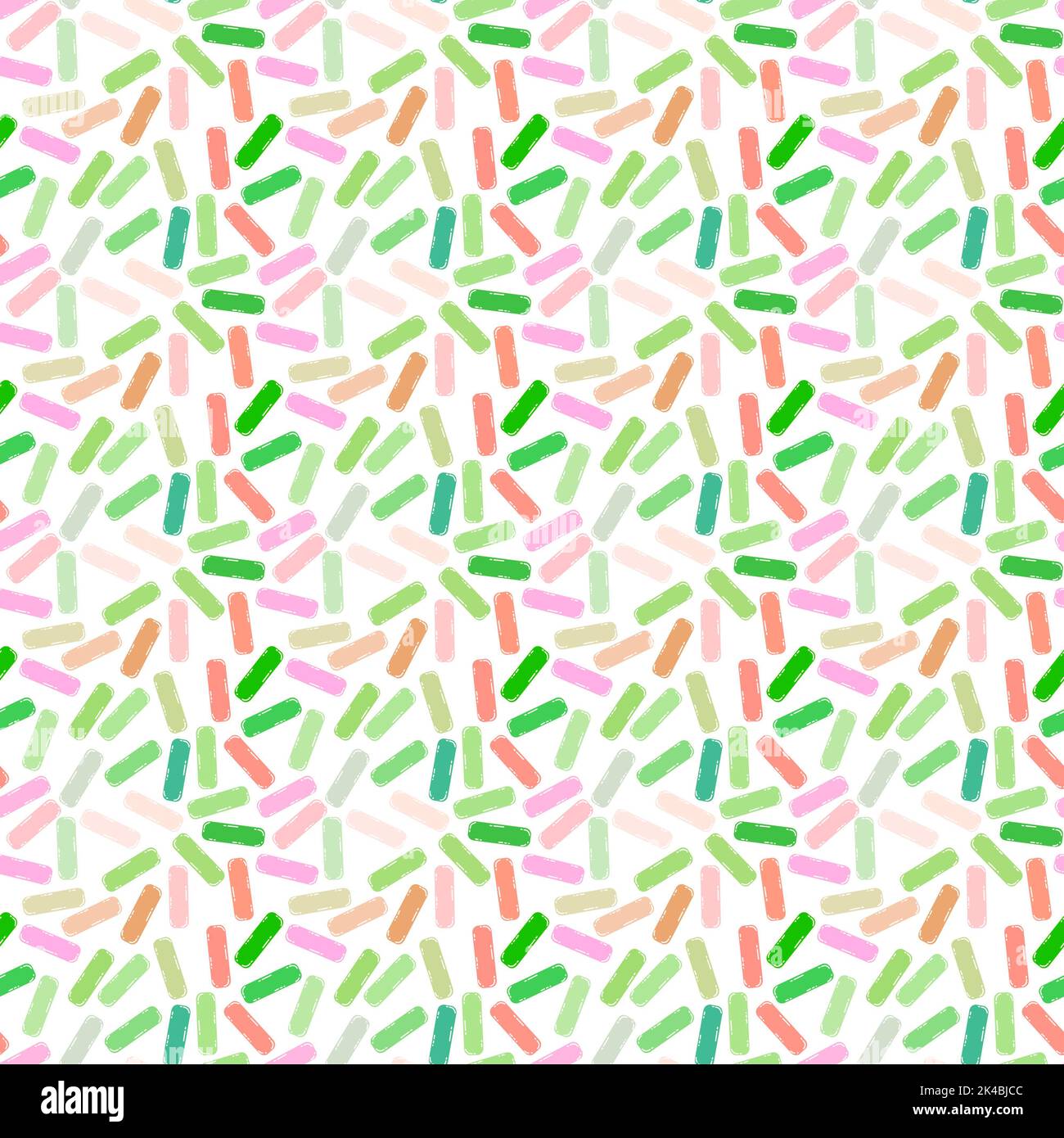 Festive sugar sprinkles seamless birthday cake pattern for wrapping ...
