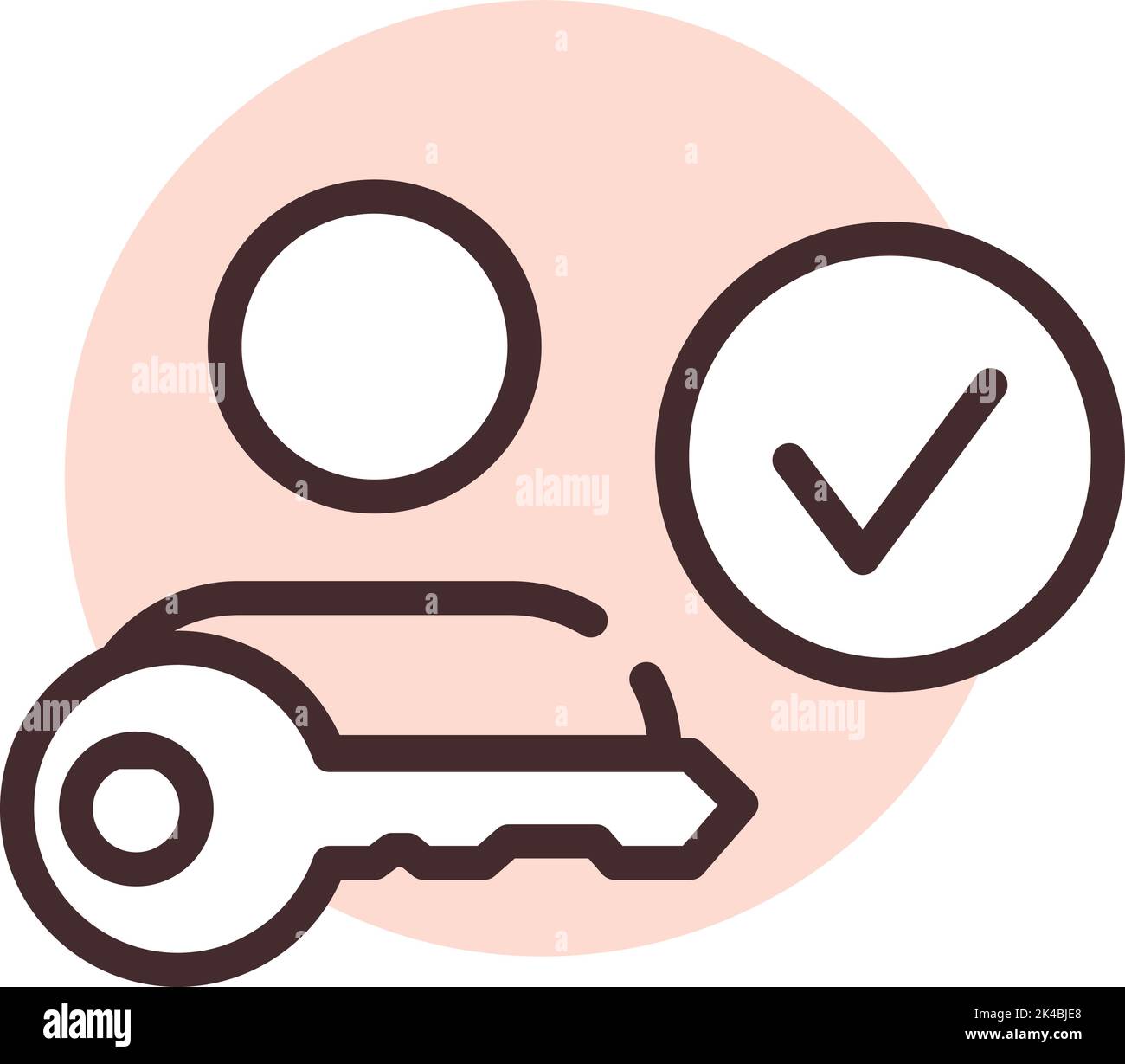 Cyber security keyword, illustration, vector on white background Stock ...