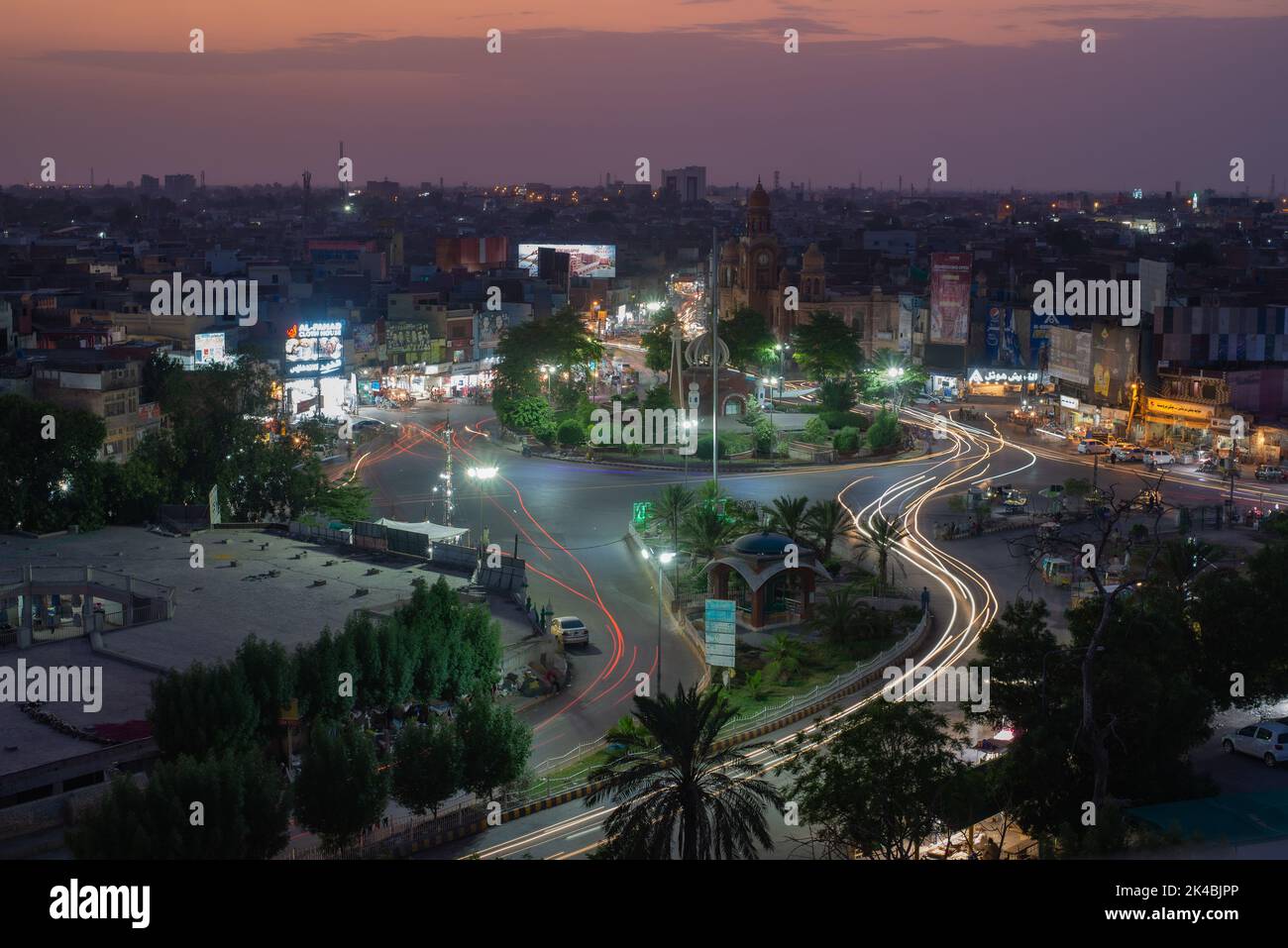 historical Clock tower Multan Stock Photo - Alamy