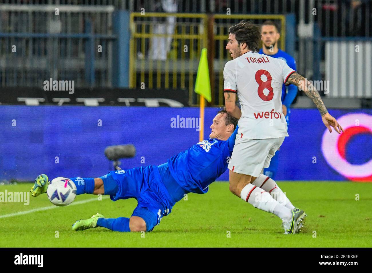 October 1, 2022, Empoli, Italy: Empoli, Italy, Carlo Castellani stadium ...