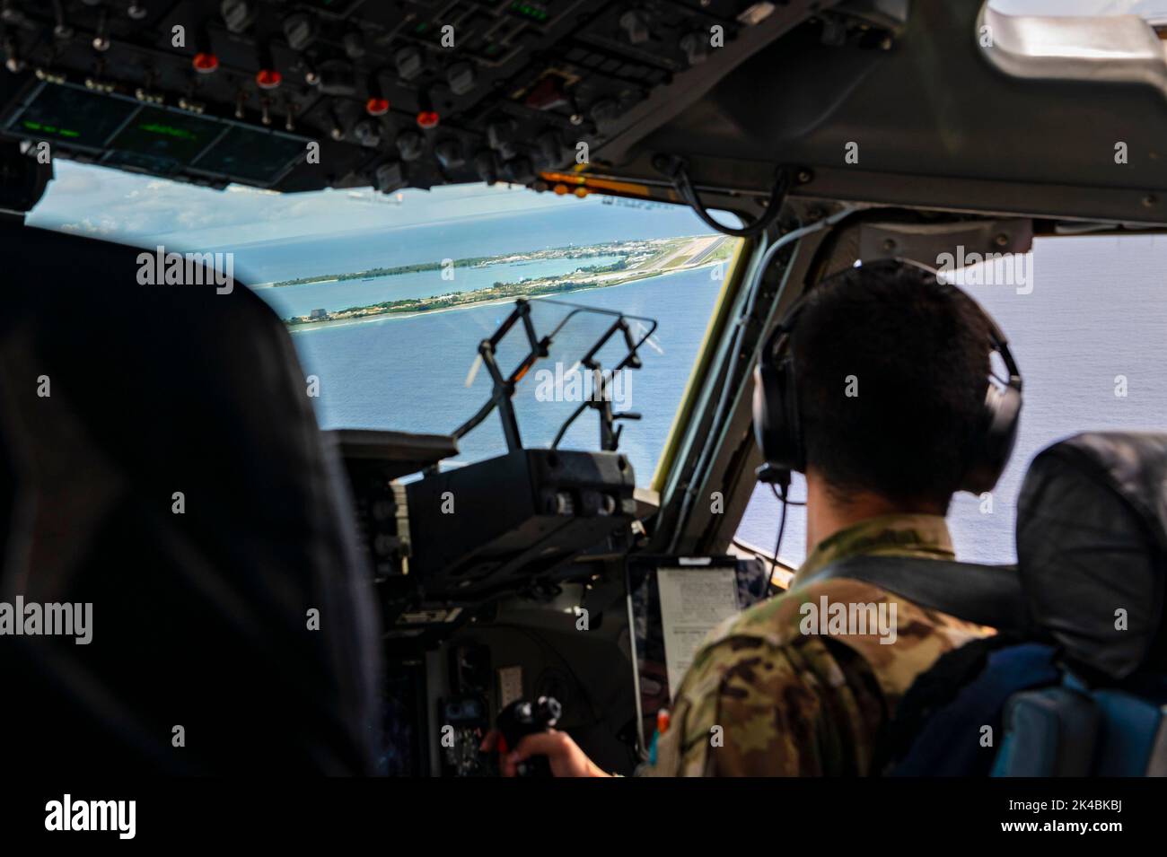 U.S. Air Force 1st Lt. Joshua Englebert, 21st Airlift Squadron C-17 ...