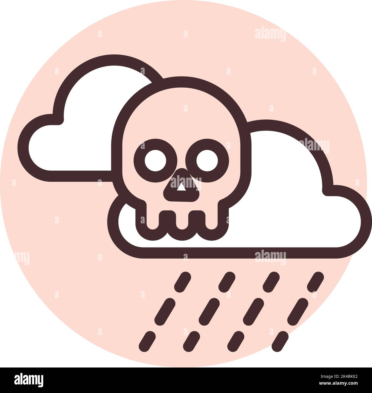 Rain drop on plant Stock Vector Images - Alamy
