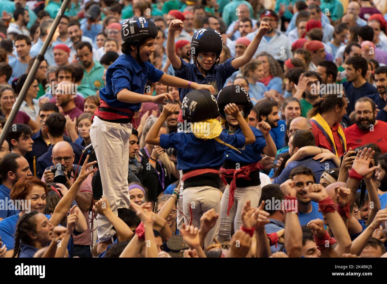 Concurs de castells tarragona hi-res stock photography and images - Alamy