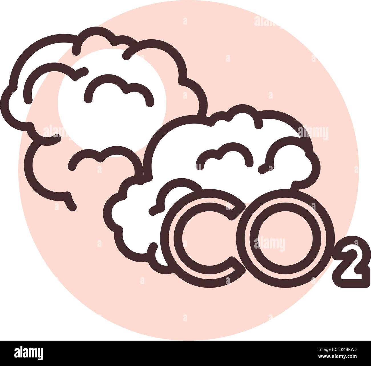 Disaster bad gas, illustration, vector on white background Stock Vector ...