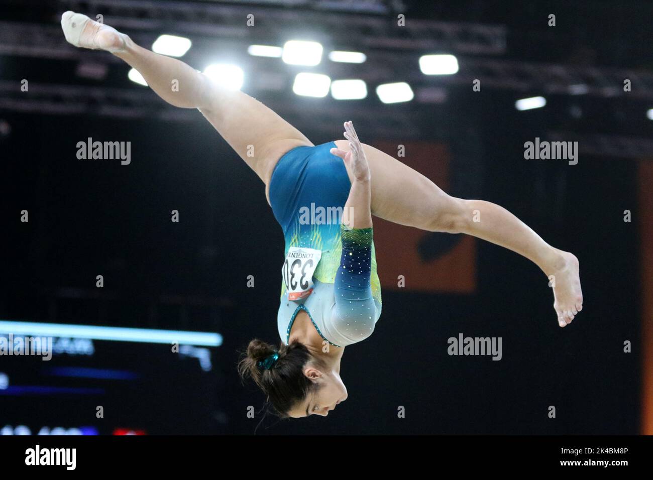 Georgia GODWIN of Australia in the Women's Balance Beam - Final at the ...