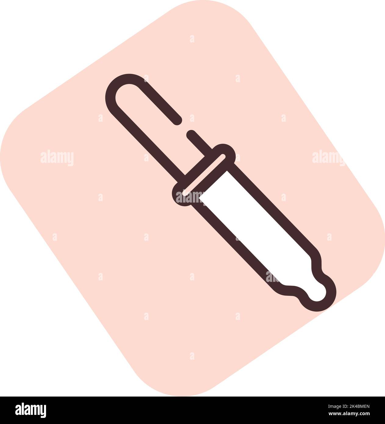 Graphic design color dropper, illustration, vector on white background ...