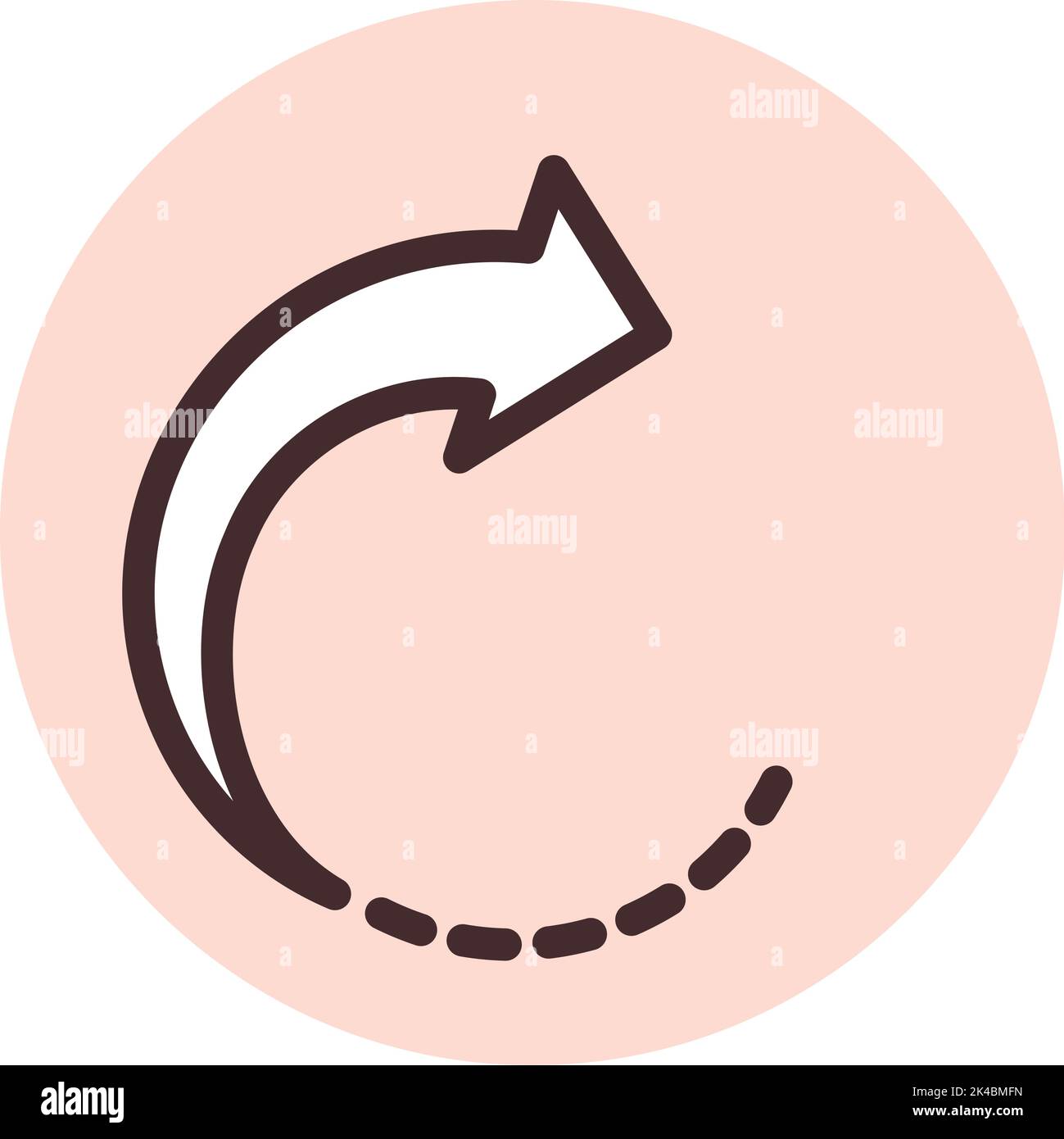 Graphic design rotate, illustration, vector on white background Stock ...