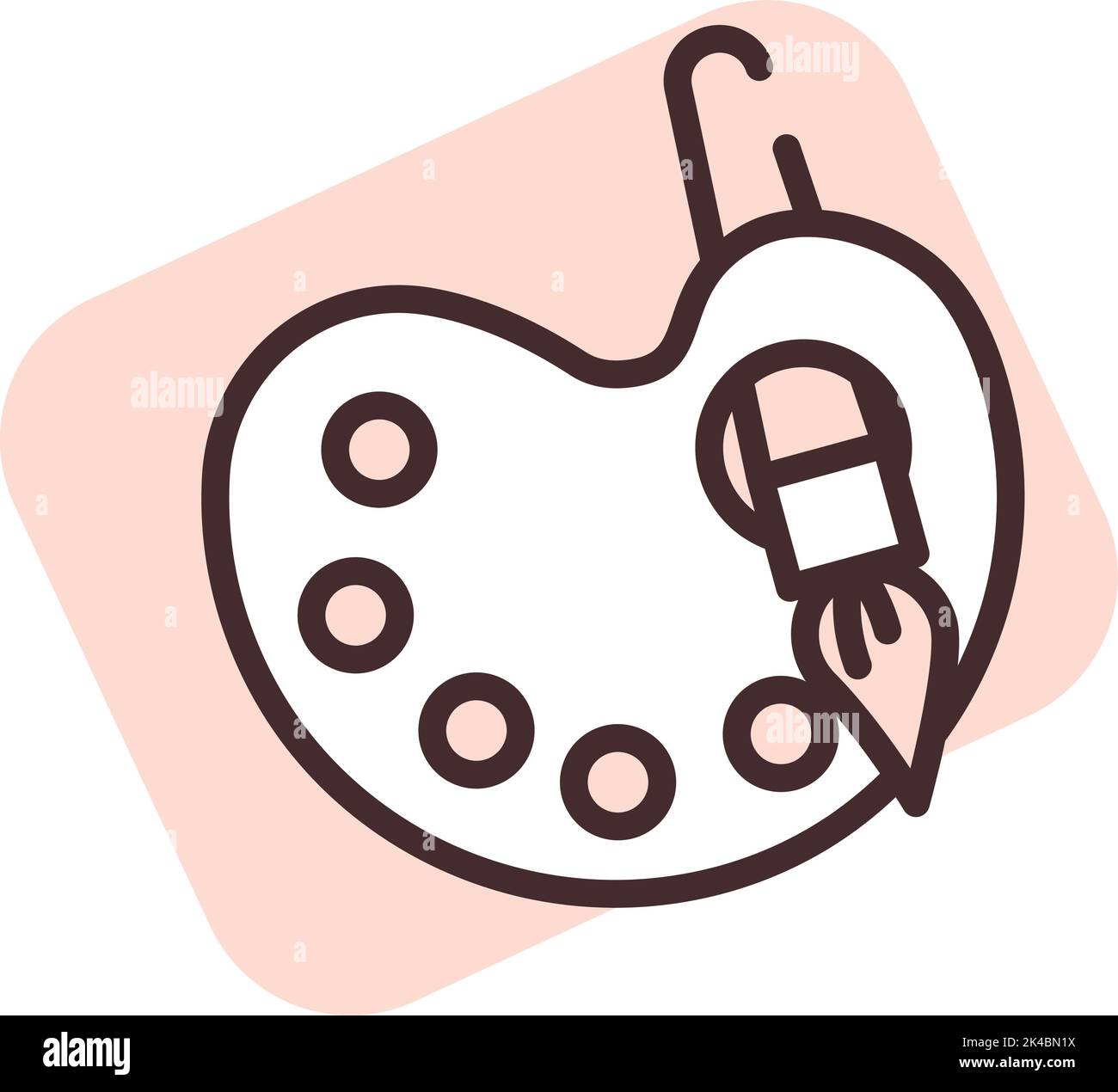 Painting as hobby Stock Vector Images - Alamy