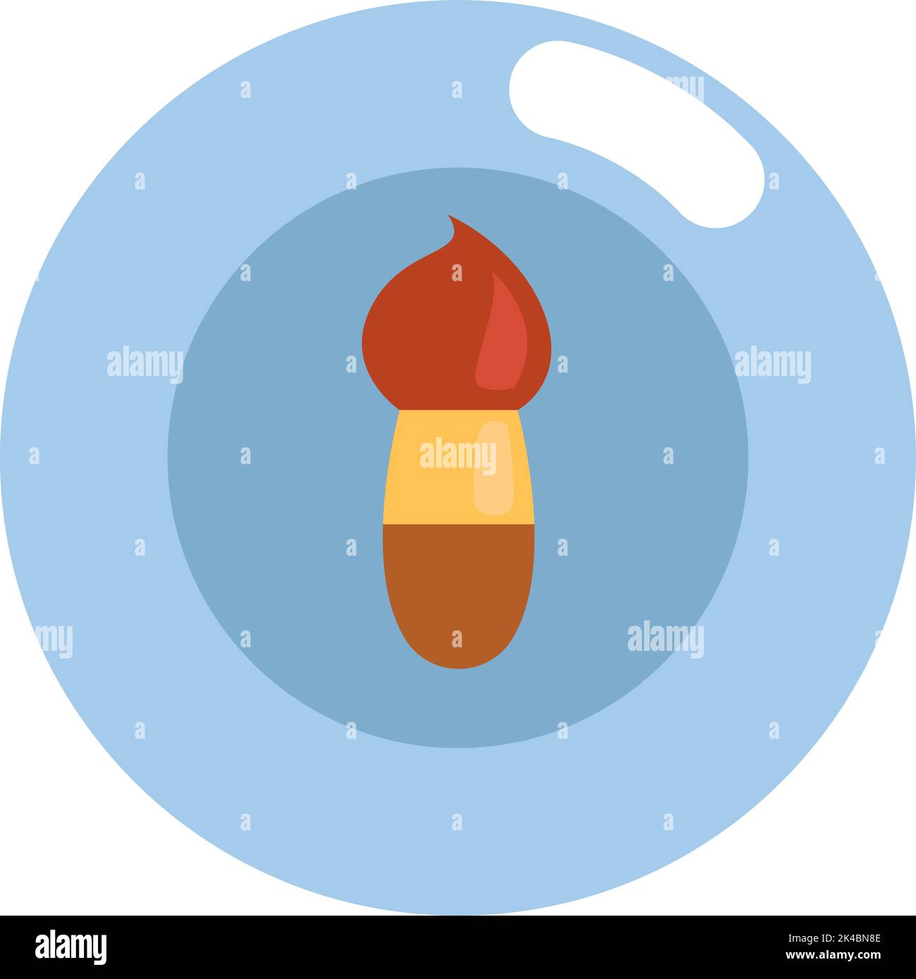 Painting as hobby Stock Vector Images - Alamy