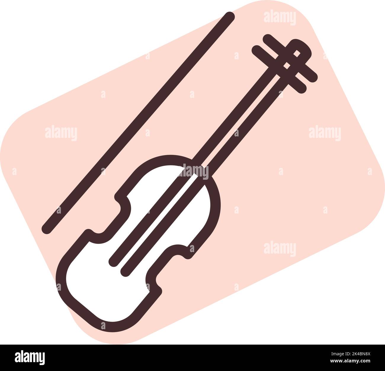Hobbies playing music, illustration, vector on white background Stock ...