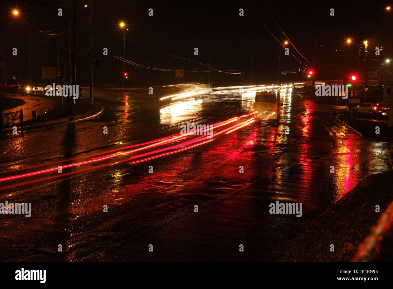 Reflection neon lights on car hi-res stock photography and images - Alamy