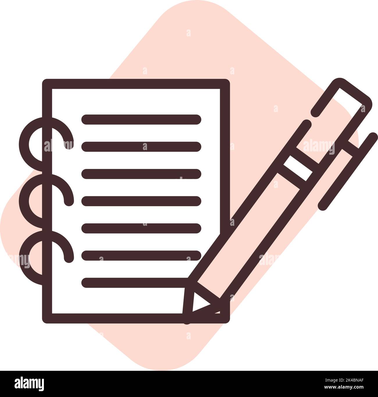 Creative writing concept on Stock Vector Images - Alamy