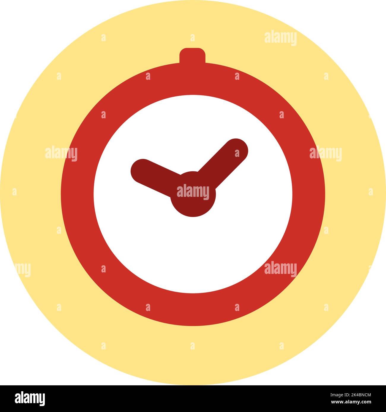 Logistics time, illustration, vector on white background Stock Vector ...
